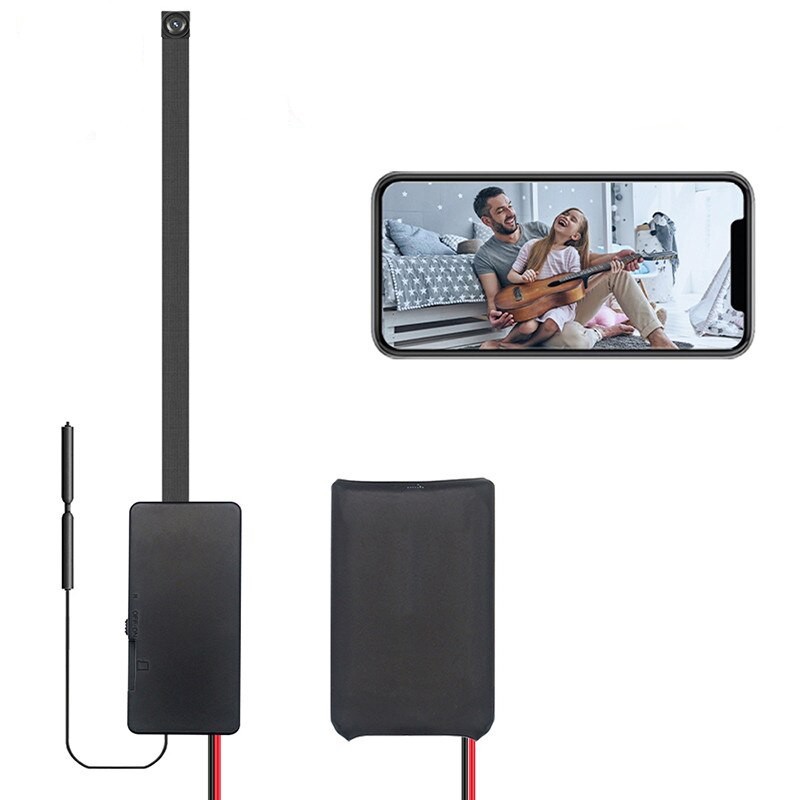 Mini Wide-Angle WIFI Camera with Motion Detection