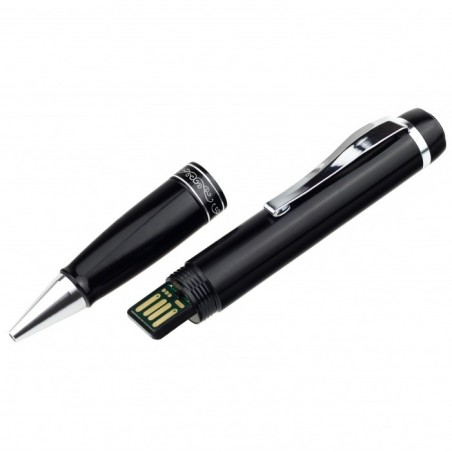 Micro spy audio recorder pen with sound detection long battery 30 days ...
